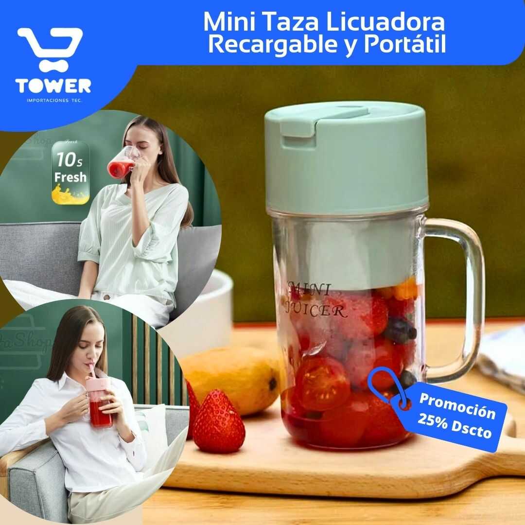 Mini taza licuadora portátil – Importaciones Tower Tec